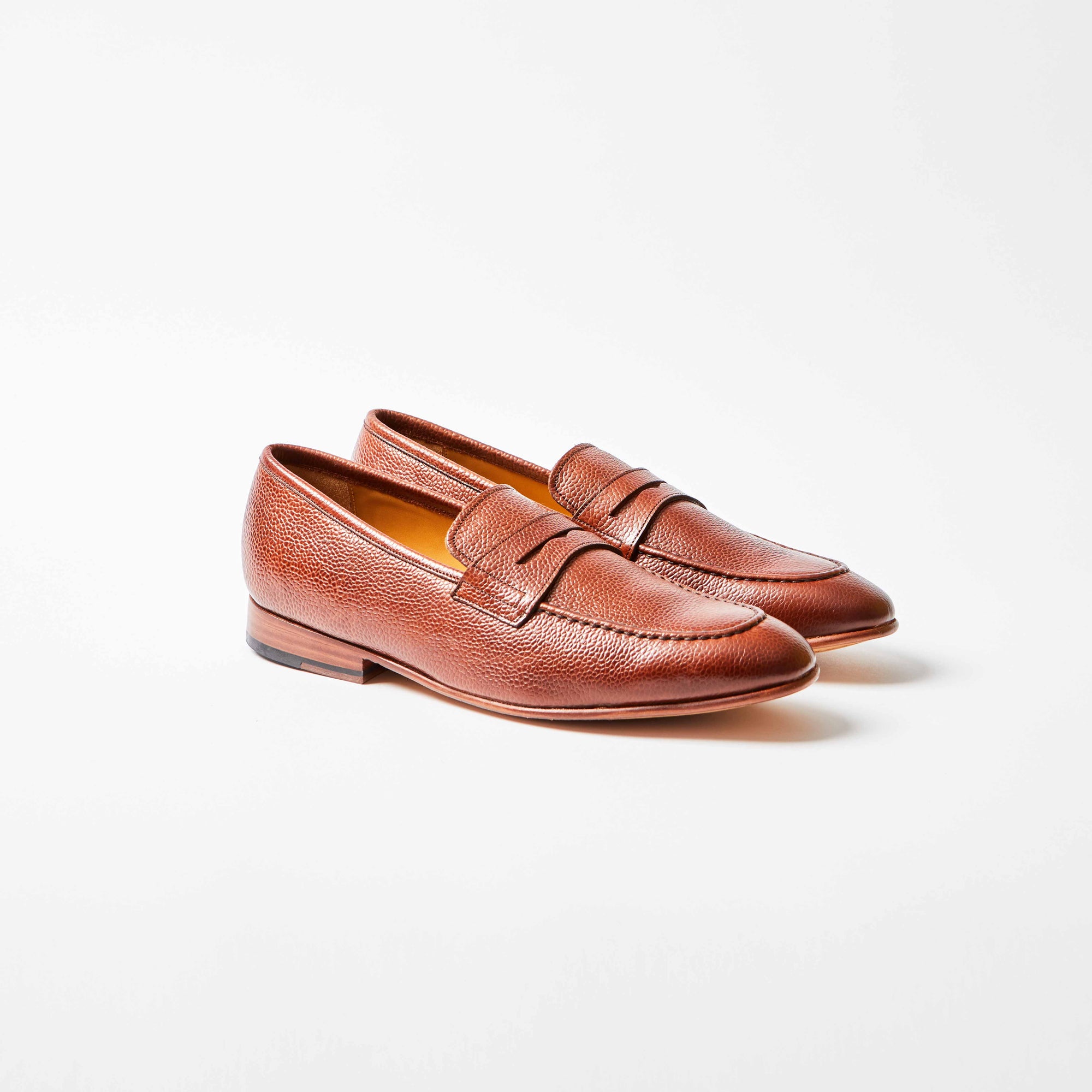Ledley Cherry Grain Loafer | Bowhill and Elliott